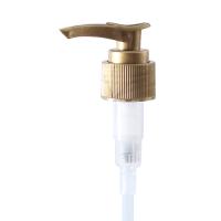 China Plastic Flip Top Cap Lotion Pump Dispenser Head for 24/410 Travel Bottles Shampoo for sale
