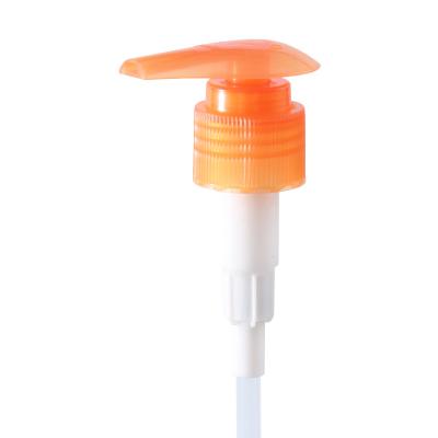 China 24/410 Clear Plastic Lotion Pump Foaming Soap Dispenser with Flip Top Cap for sale