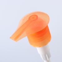 China 24/410 Clear Plastic Lotion Pump Foaming Soap Dispenser with Flip Top Cap for sale
