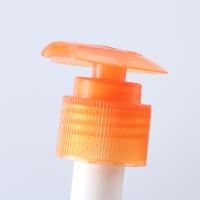 China 24/410 Clear Plastic Lotion Pump Foaming Soap Dispenser with Flip Top Cap for sale