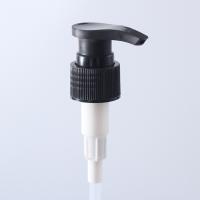 China Non Spill 24/400 Black Plastic Lotion Hand Pump for Bottle Lid Custom Order Accepted for sale