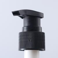 China Non Spill 24/400 Black Plastic Lotion Hand Pump for Bottle Lid Custom Order Accepted for sale