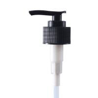 China Non Spill Lotion Pump Dispenser 28mm Plastic Hand Liquid Dispenser with Lid for sale