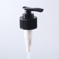 China Non Spill Lotion Pump Dispenser 28mm Plastic Hand Liquid Dispenser with Lid for sale