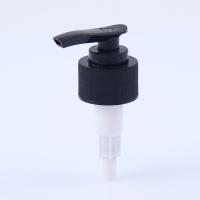 China Non Spill Lotion Pump Dispenser 28mm Plastic Hand Liquid Dispenser with Lid for sale