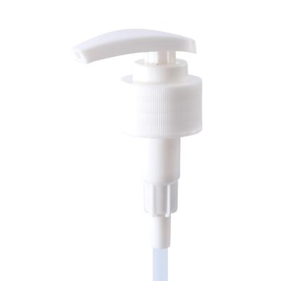 China Custom Plastic Lotion Pump 28/400 28/410 Standard Size for Bottles Non Spill Dispenser for sale