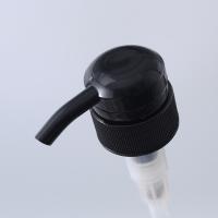 China Custom Order Accepted White Ribbed Cap and Non Spill Pump for 33/410 Lotion Bottle for sale