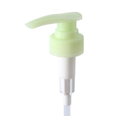 China Non Spill Lotion Pump Head 28mm Plastic Dispenser for Bottles OEM Custom for sale
