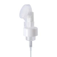China 42 Teeth Press Foam Pump Head with Silicone Foam Brush for Face Massage and Cleansing for sale