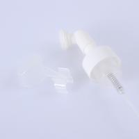 China Non Spill Plastic Bottle with Foam Pump Tops and Silicone Brush Cap 100ml for Beauty Care for sale