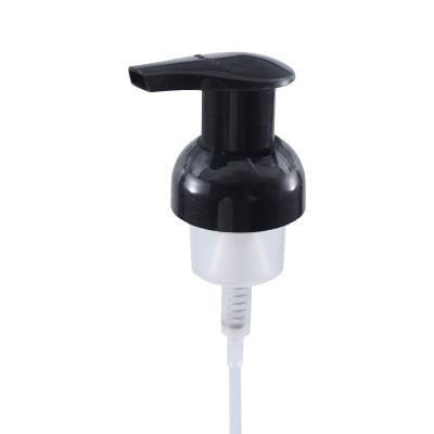 China 40/410 Black Foam Pumps Non Spill Design for Bottle Lids Caps Closures Custom Order for sale