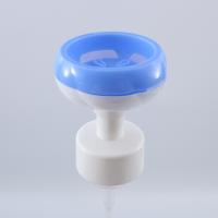 China Non Spill Plastic Flower Shape Foaming Liquid Hand Soap Dispenser Bottle 43/410 for sale