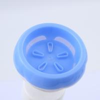 China Non Spill Plastic Flower Shape Foaming Liquid Hand Soap Dispenser Bottle 43/410 for sale