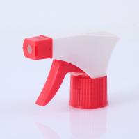 China 28 mm 415 Foam Mist Trigger Sprayer Plastic Sprayer Trigger Red Color Key for Bottles for sale
