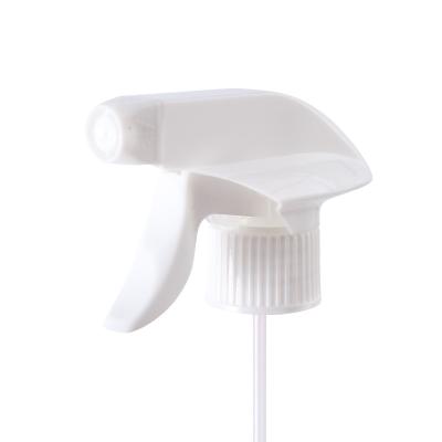 China Non Spill Square Gun 28MM Trigger Sprayer for Household Products Professional Design for sale