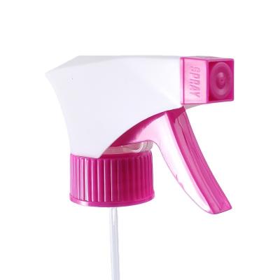 China Plastic Trigger Sprayer Head 28/400 for Cosmetic Cleanser Air Freshener Bottles for sale