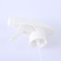 China Non Spill Bottle Stopper White Plastic Pump Trigger Sprayer Bottle for Cleaning for sale