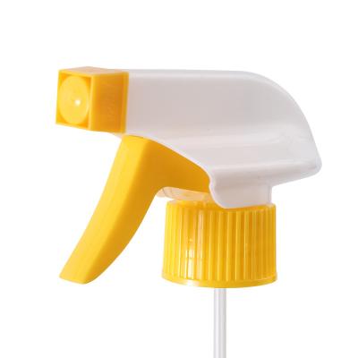 China 28/410 Plastic Water Sprayer Trigger Nozzle with Bottle Stopper and Custom Order for sale