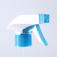 China Custom Order 28/410 Chemical Resistant All Plastic White Blue Liquid Foam Trigger Sprayer for sale
