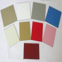 China Outdoor Architectural Wall Facade Cladding 4mm PVDF Finish Alucobonde Aluminum Composite ACP Plates for sale