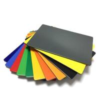 China Cabinet 3mm 4mm Exterior Wall Paint Aluminum Composite Panels ACP ACM Dibond Plate for sale