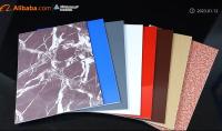 China Outdoor Granite ACP Marble Blue Grey Aluminum Composite Panel with ISO9001 Certificate for sale