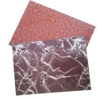 China ISO9001 Certified 4mm Stone Marble Finish Aluminium Composite Panel for Building Facades for sale