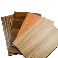 China Static Protective Film 3mm 4mm Wood Color Aluminum Composite Fence Panels for Wall Usage for sale