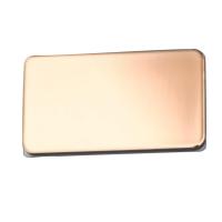 China Outdoor Applications 4mm Gold Mirror Aluminum Composite Panels with NANO Coating for sale