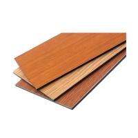 China Wooden Finished Aluminum Composite Panel ACP for Advertising Panel 1220mm*2440mm for sale