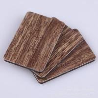 China Protective Film Wood Texture Aluminum Composite Panels for Outdoor Wall Decoration for sale