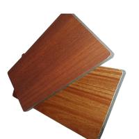 China Protective Film Wood Texture Aluminum Composite Panels for Outdoor Wall Decoration for sale
