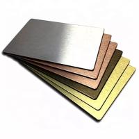 China Outdoor Design Style Lehua Brush ACP Panel Aluminum Composite Sheet with Modern Desig for sale