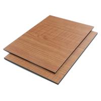 China Transparent Protective Film and ISO9001 Certified Woody Grain Coating ACP for sale