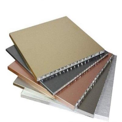 China Decorative Aluminium Foil Honeycomb Sandwich Panels for Modern Wall Cladding for sale