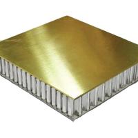 China Brushed Sandwich Honeycomb Core Cladding Plate for Superior and Performance for sale