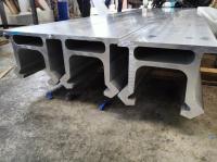 China SIMBA Aluminum Feed Beam Extruded Profiles 3500MM BMH200 for sale