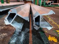 China Tunneling Blasting Rock Drilling Usage 7,250mm TF500 Feed Beam Aluminium Extruded Profiles for sale