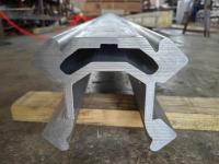 China 14 Feet Underground Mining BMH2000 Feed Beam Profiles Aluminium Extruded Profiles for sale