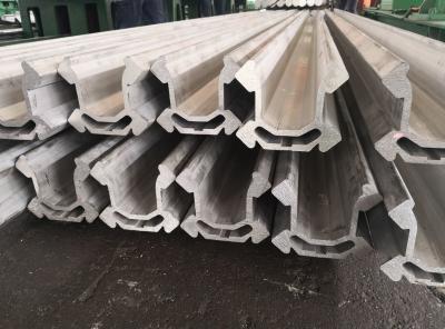 China T Shape 4.2M Aluminium Extruded Profiles with 19.4mm Wall Thickness and 2.71 g/cc Density for sale