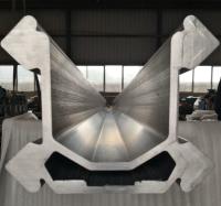 China Jumbo Rock Drill Feed Beam Aluminium Extruded Profiles for sale