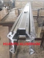 China Upper Feed Beam Aluminium Extruded Profiles 7250MM Long for sale