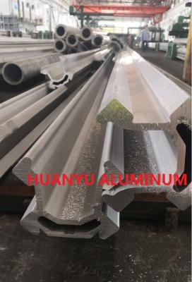 China S1D Retractable Aluminium Extruded Profiles Heat Treatment T6 16FT Length for sale