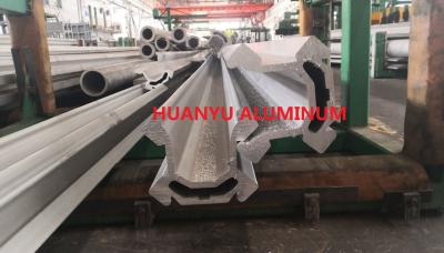 China 6000mm Feed Beam Aluminium Extrusion Bar For Rock Drilling for sale