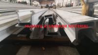 China Hydraulic Feed Aluminium Extruded Profiles Torsional Resistance for sale