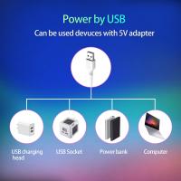 China USB LED Strip Lights Intelligent Remote Bluetooth Music 5050 Light Strip Set for sale