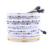 China RGB COB LED Light Strip Addressable 12V 720 Light/Meter 2811IC Color Flexible for sale
