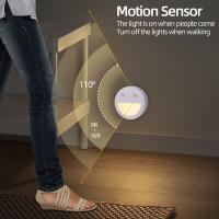 China Smiling Face Intelligent Induction LED Night Light Magnetic Suction Wireless for sale