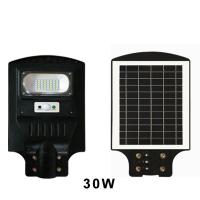 China Motion Sensor Outdoor All In One Led Solar Street Light IP66 30w 60w 90w 120w for sale
