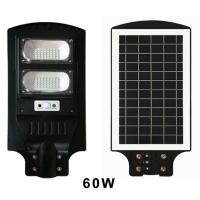 China Motion Sensor Outdoor All In One Led Solar Street Light IP66 30w 60w 90w 120w for sale